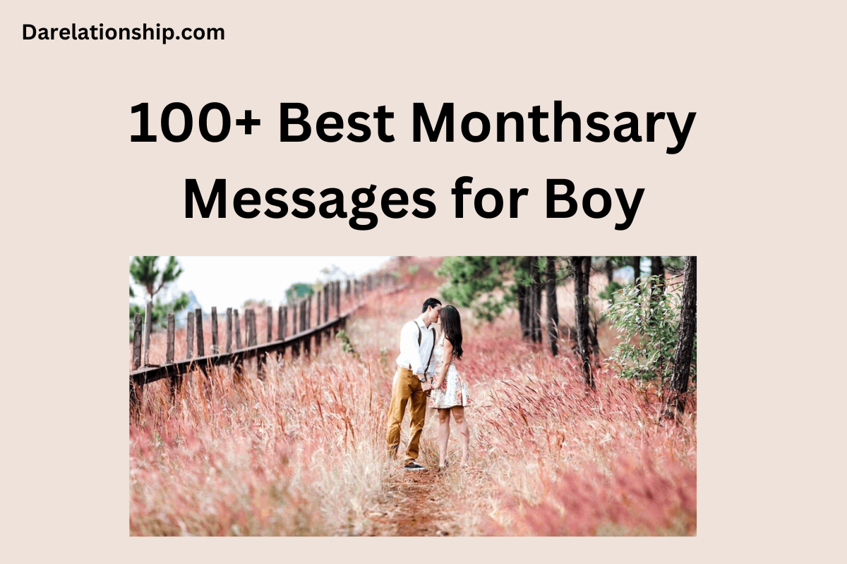 100+ Best Monthsary Messages for Boyfriend